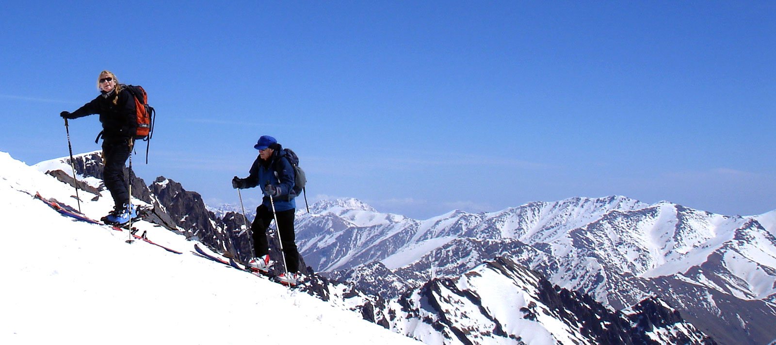 2 Days Ski touring in Toubkal Atlas Morocco Mountains - Imlil Trekking ...
